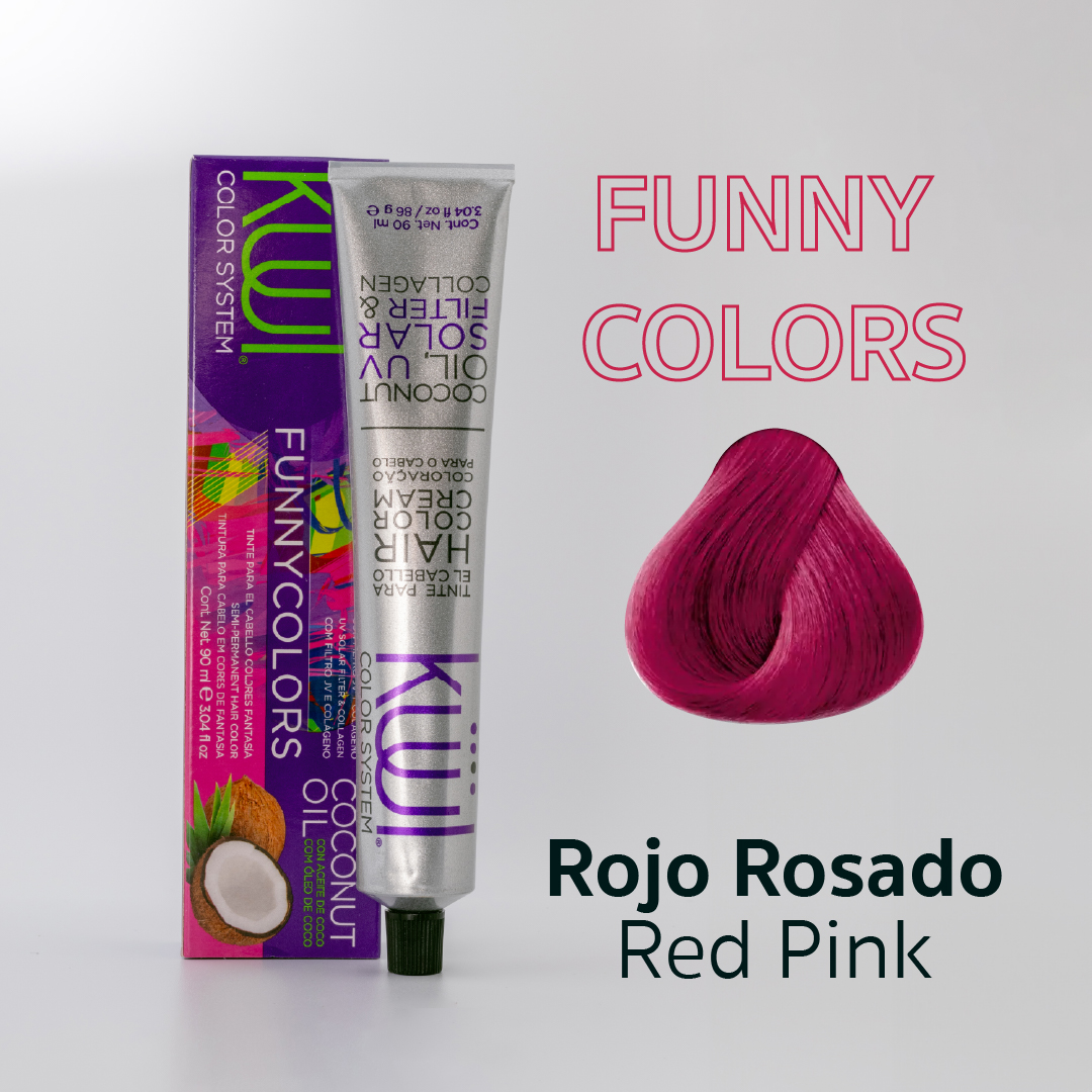 Rojo Rosado - Red Pink - Kuul Color Cream Hair Color 3.04oz | Lucyglam